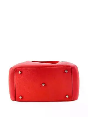 Hermès Lindy Bag Clemence 30 Shoulder Bag - Red