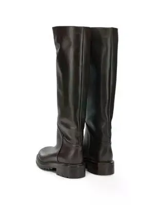 STRATEGIA SHOES Leather Knee-high Boots