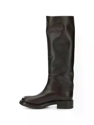 STRATEGIA SHOES Leather Knee-high Boots