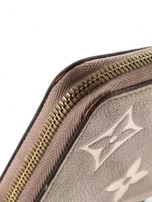 LOUIS VUITTON Zippy Wallet Bicolor Monogram Empreinte Giant Small Wallets
