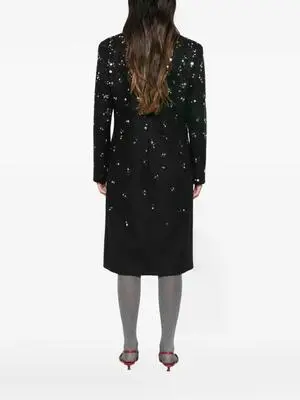 JIL SANDER Embellished Wool Coat