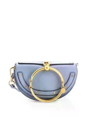 Chloé Leather Mini Crossbody Bag - Blue
