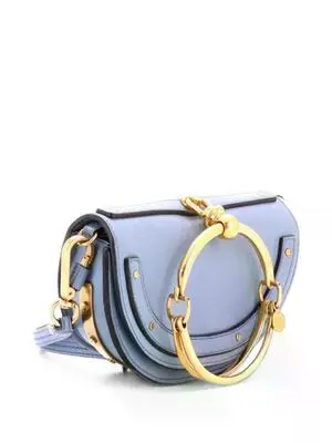 Chloé Leather Mini Crossbody Bag - Blue