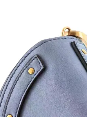 Chloé Leather Mini Crossbody Bag - Blue