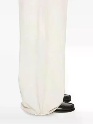 Dusan Elasticated-waist Wide-leg Trousers