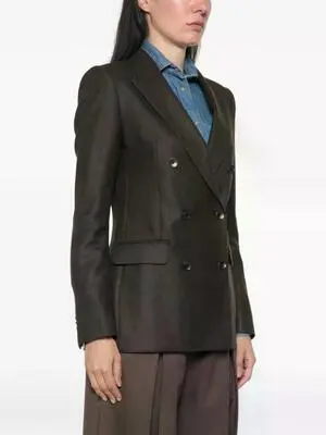 Tagliatore Double-breasted Peaked-lapel Jacket
