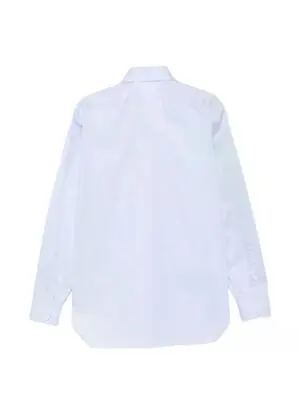 BARBA NAPOLI Spread-collar Button-up Shirt