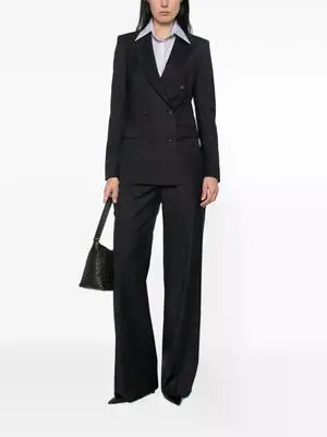 Tagliatore T-parigi Double-breasted Peak-lapels Suit - Blue