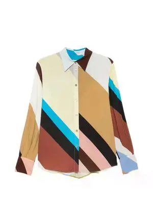 Paul Smith Geometric Print Long-sleeve Shirt