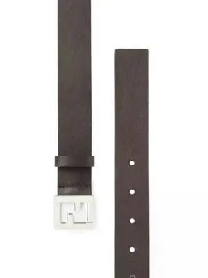 Fendi Ff Dark Leather 30mm Belt