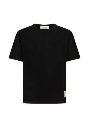 LANEUS Patch-detail Short-sleeve T-shirt