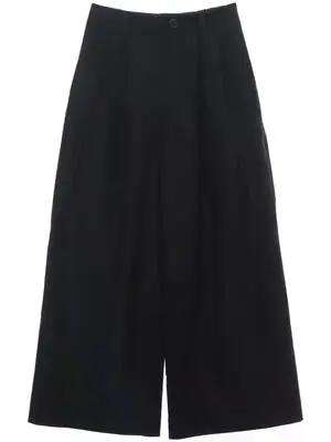 PET-TREE-KOR Pleated Wool Tailored Trousers