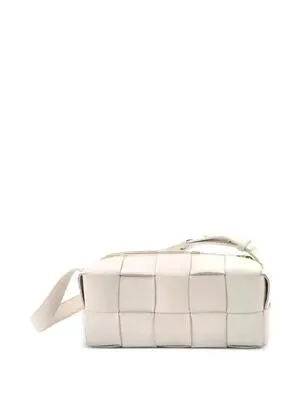 Bottega Veneta Cassette Maxi Shoulder Bag - White