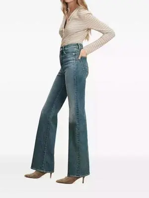 Veronica Beard Crosbie Wide-leg Jeans - Blue