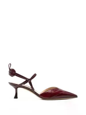 Fendi Pointed-toe Slingback Pumps