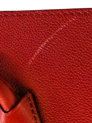 LOUIS VUITTON Kimono Monogram Canvas And Leather Tote Bag - Red