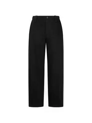 STUDIO TOMBOY Drawstring Tailored Trousers - Black