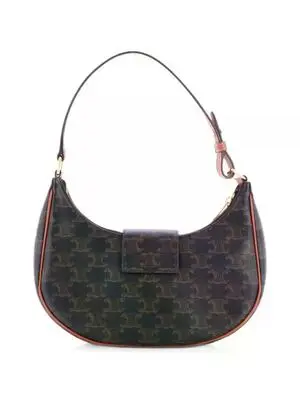 Celine Ava Triomphe Bag Triomphe Coated Canvas Shoulder Bag