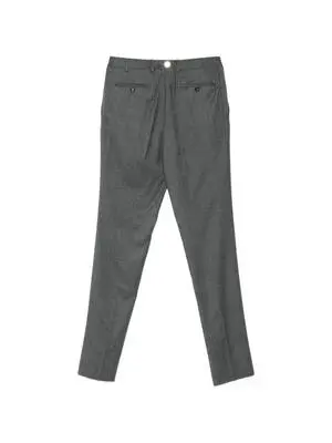 Canali Impeccabile Pressed-crease Tailored Trousers