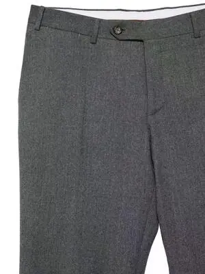 Canali Impeccabile Pressed-crease Tailored Trousers