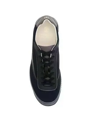 Brunello Cucinelli Techno Fabric And Nubuck Sneakers