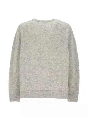 American Vintage Vitow Logo-patch Knitted Sweater