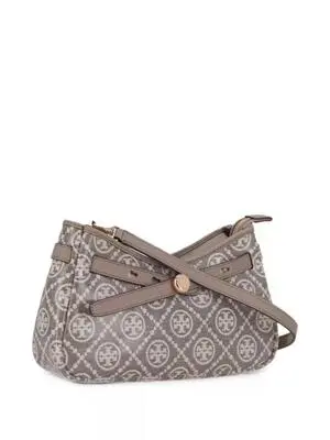 Tory Burch T-monogram Coated Jacquard Romy Zip-top Crossbody Bag