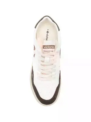 Victoria Beckham Leather Panelled Sneakers
