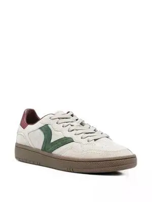 Victoria Beckham Suede Logo-patch Sneakers