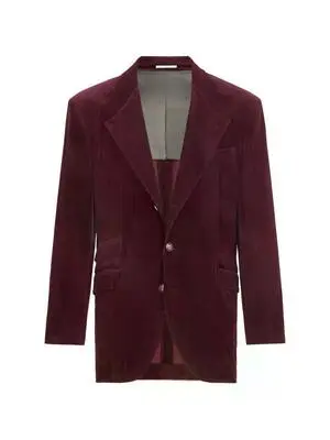 Brunello Cucinelli Cavallo Tailor Corduroy Blazer - Red