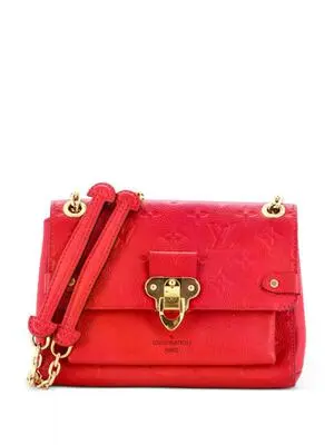 LOUIS VUITTON Vavin Monogram Empreinte Leather Bb Crossbody Bag - Red