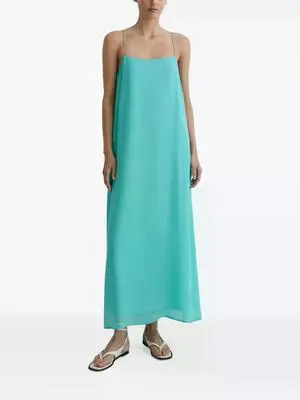 Bondi Born Capri Silk Maxi Dress - Blue