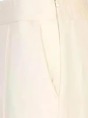 Agnona Pressed-crease Cashmere Trousers