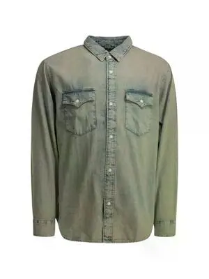 LEVI'S Acid-wash Button-down Denim Shirt