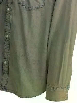 LEVI'S Acid-wash Button-down Denim Shirt