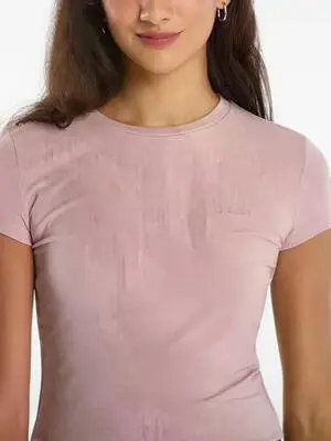 Guess Logo-embroidered T-shirt