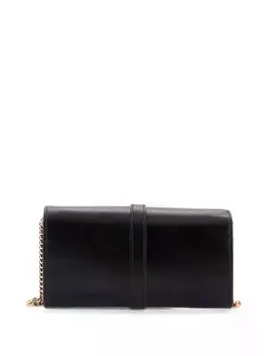 Gucci Jackie 1961 Continental Chain Wallet Leather Crossbody Bag - Black