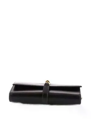 Gucci Jackie 1961 Continental Chain Wallet Leather Crossbody Bag - Black