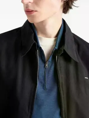 Prada S Ilk And Cotton Polo Shirt