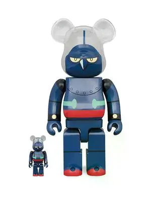BE@RBRICK Tetsujin 28-go 100% 400% Figurine Set - Blue