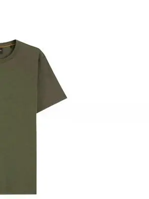 BOSS Logo-embroidered T-shirt - Green