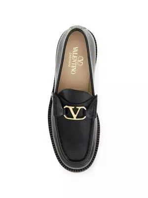 Valentino Garavani Leather Loafers