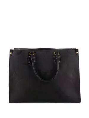 LOUIS VUITTON Onthego Monogram Empreinte Giant Mm Tote Bag - Black