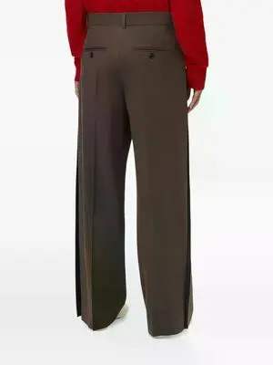Loewe Trousers In Viscose And Wool Blend