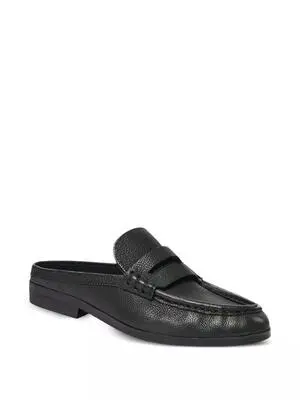 Simkhai Dean Pebbled Leather Mules