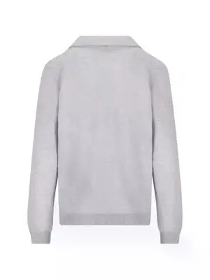 Loro Piana Sergio Cashmere Polo Shirt - Grey
