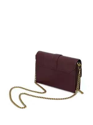 Just Cavalli Snake-plaque Chain-link Clutch Bag