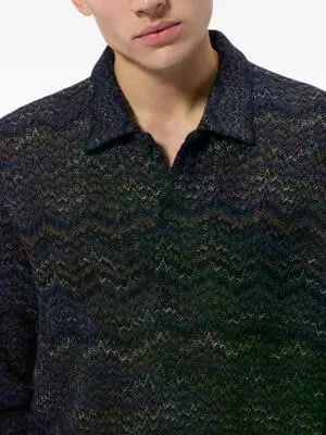 Missoni Cashmere And Viscose Knit Shirt