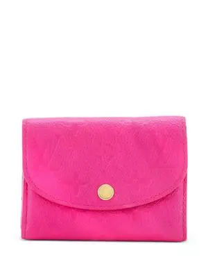 LOUIS VUITTON X Takashi Murakami Rosalie Coin Purse Monogram Empreinte Leather Small Wallets - Pink