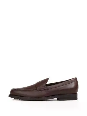 TOD'S Grainy Leather Gommino Loafers